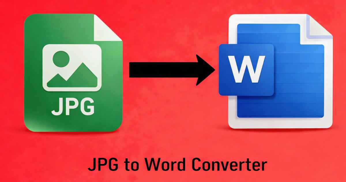 JPG to Word Converter - Convert Image to Word File
